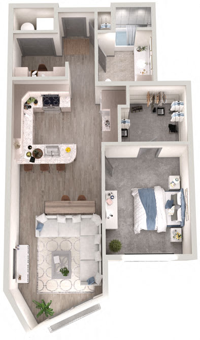 Floor Plans of Helix in Chesapeake, VA